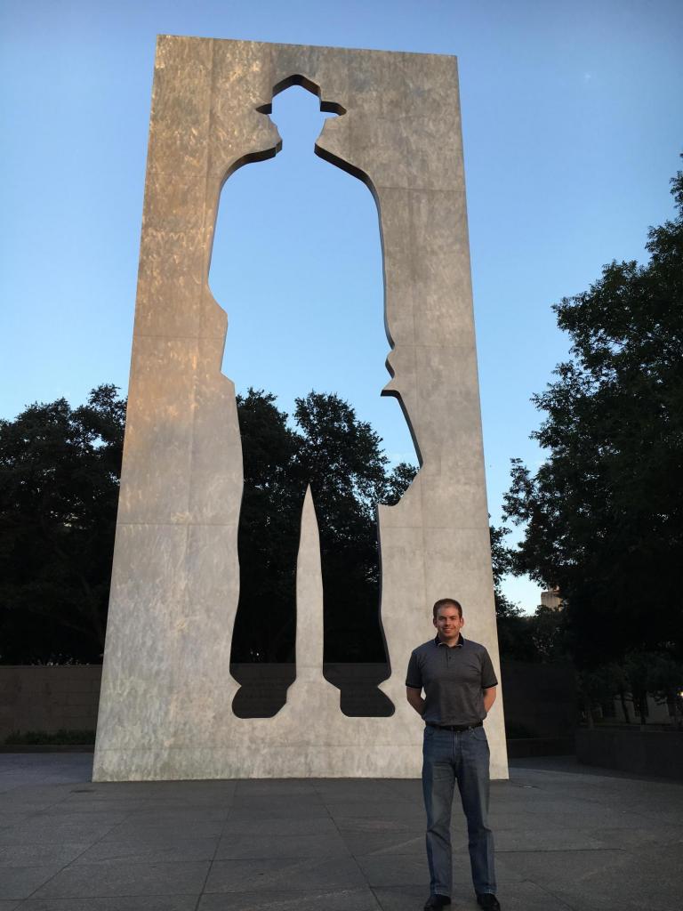 Steven in downtown Fort Worth. » Celebrating Steven's 32nd Birthday » Savior Connect